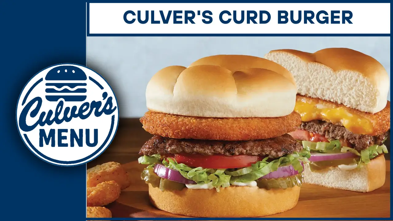 Culver's CurderBurger Price, Nutrition, Allergen